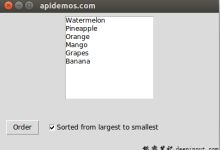 Tkinter ListBox insert()方法|极客笔记