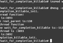 Linux内核API wait_for_completion_timeout|极客笔记