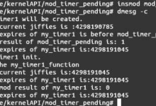 Linux内核API del_timer_sync|极客笔记