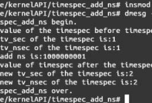 Linux内核API current_kernel_time|极客笔记