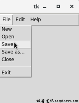Python Tkinter – 菜单|极客笔记