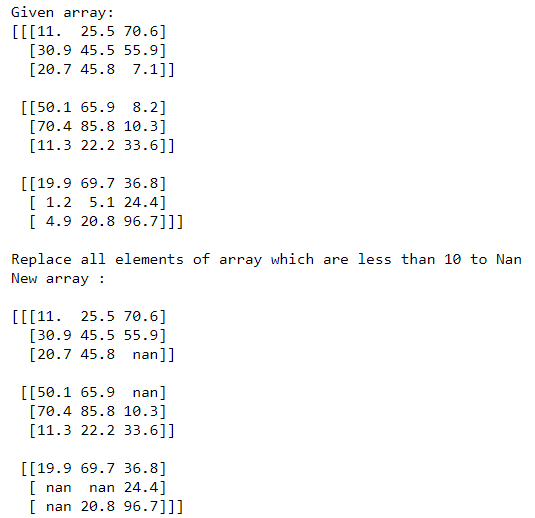  NumPy 