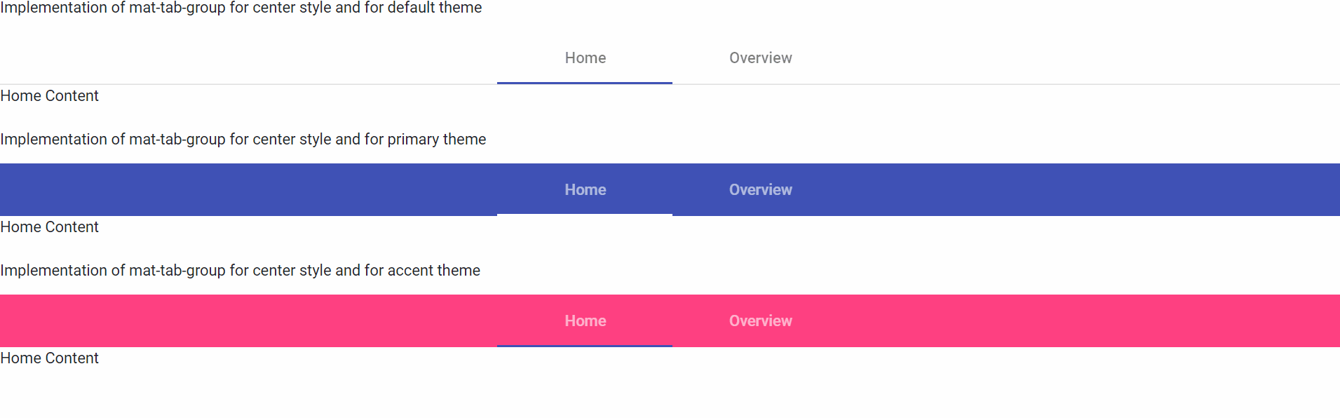 Angular Material mat-tab-group|极客教程 Angular Material mat-tab-group|极客教程