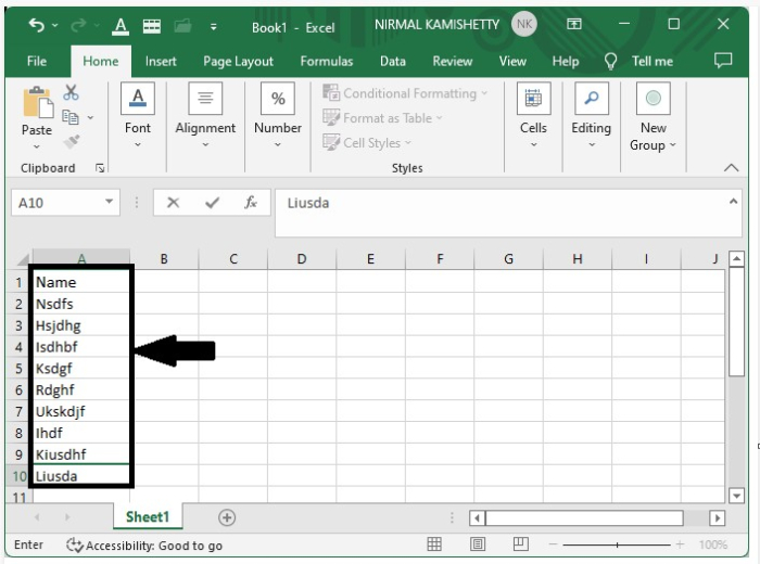  Excel 