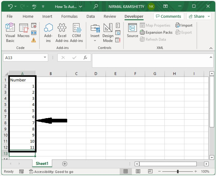  Excel 