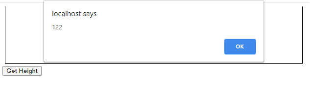 JavaScript 如何获取元素的渲染高度|极客教程